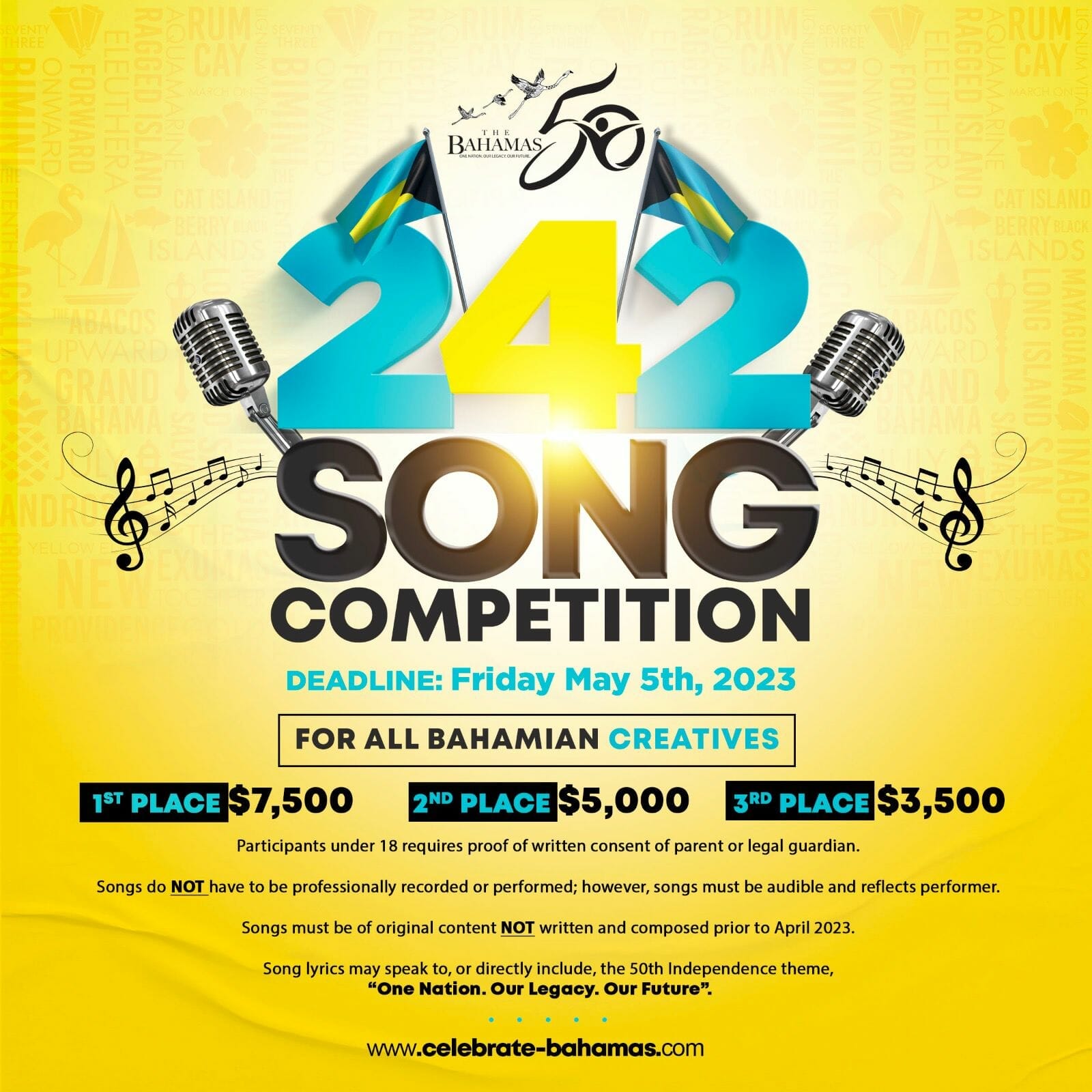 Song Competition | Celebrate Bahamas
